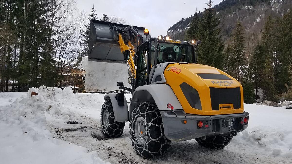 The Kramer 8180 wheel loader - a real all-rounder | Kramer